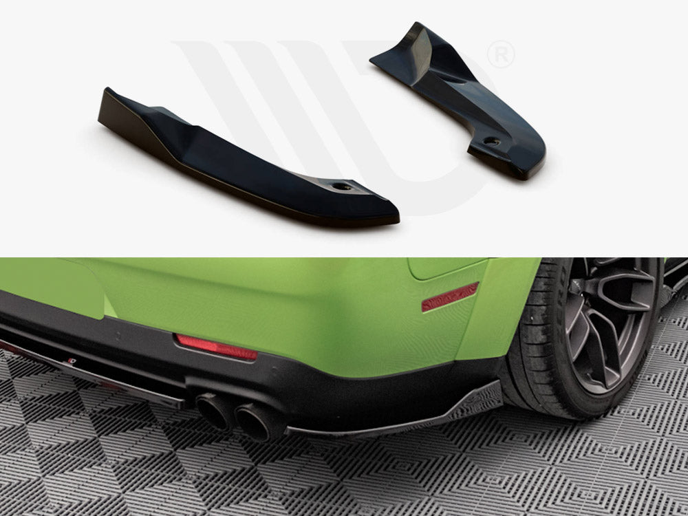 Rear Side Splitters Dodge Challenger SRT Hellcat Widebody Mk3 ...