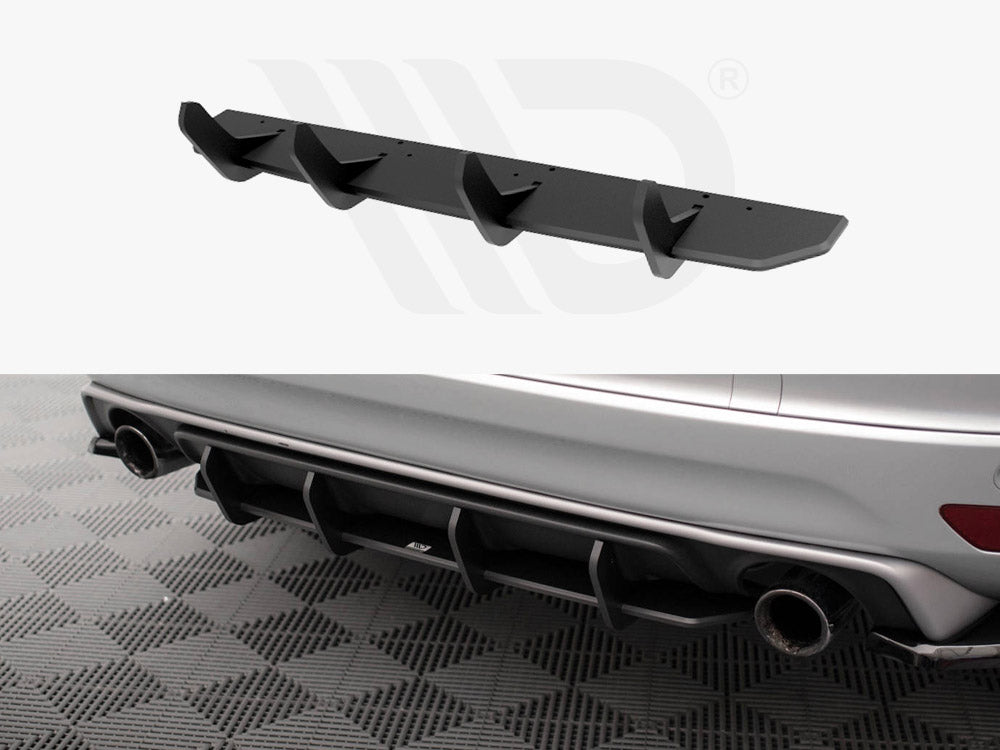 Street PRO Rear Diffuser Volvo XC60 R-Design Mk1 Facelift – Autostancenz