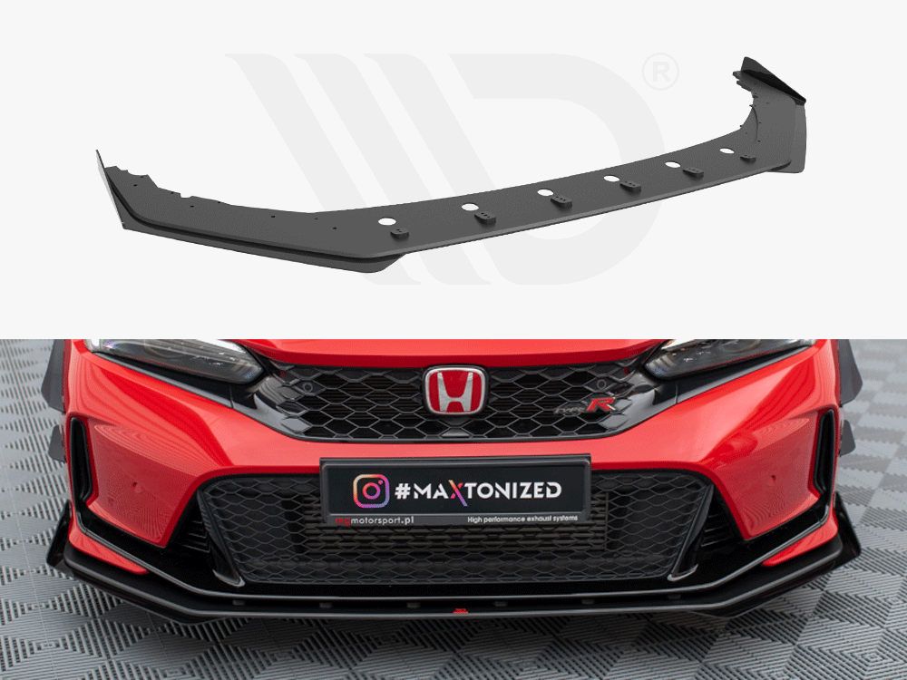 Street PRO Front Splitter + Flaps Honda Civic Type-R Mk 11 – Autostancenz