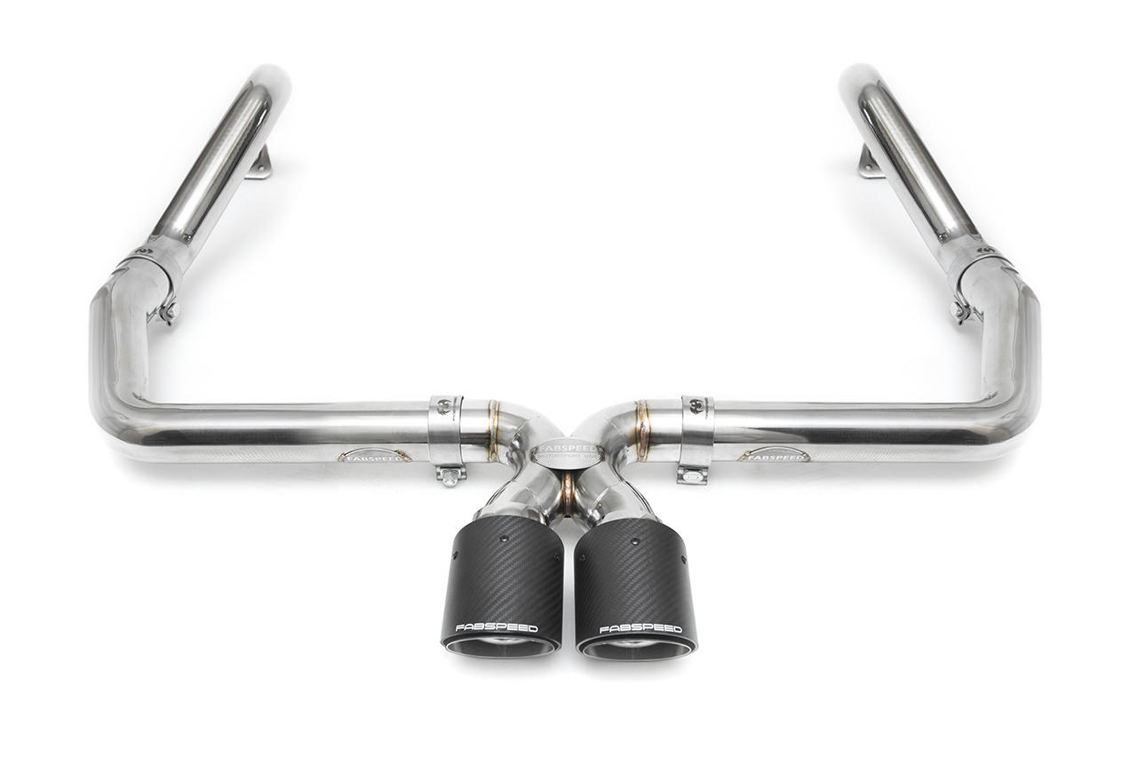 Fabspeed Porsche 981 Cayman GT4 Lightweight Competition Exhaust System ...